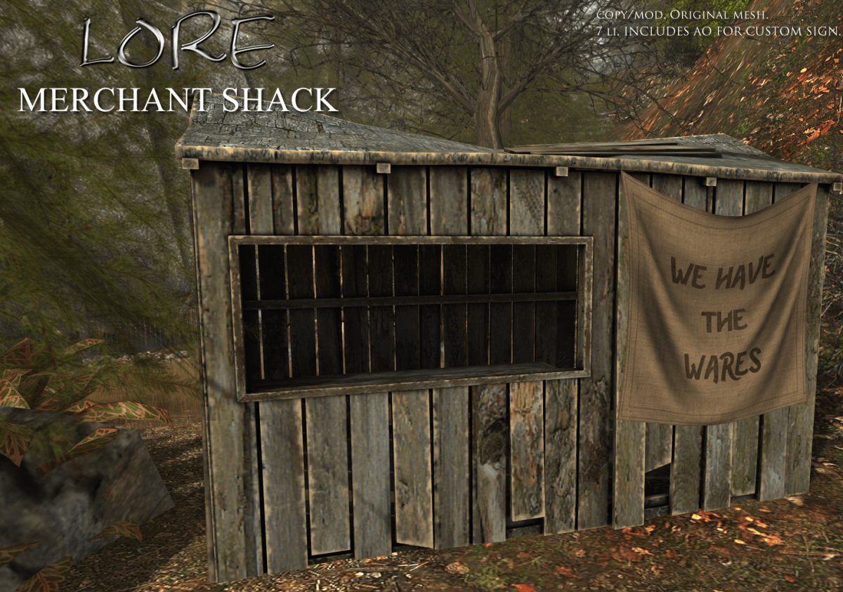 Merchant Shack & Makeshift Walkways at WLRP – LORE